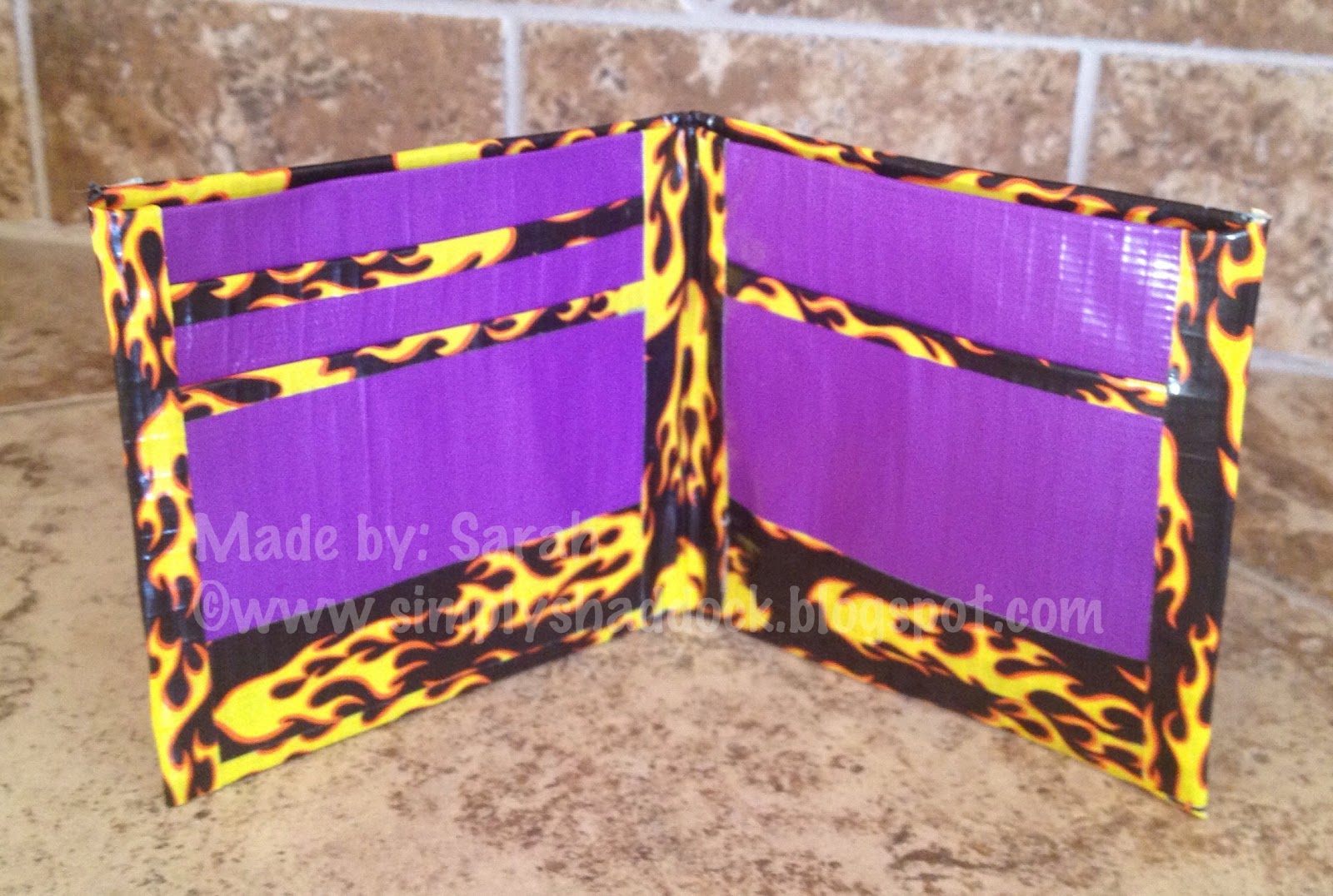 Simply By Sarah: Duct Tape Wallets
